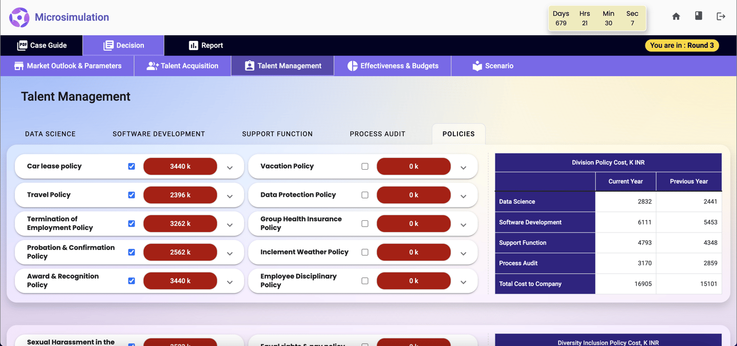 Strategic Human Resource Management Simulation | Cesim Marketing