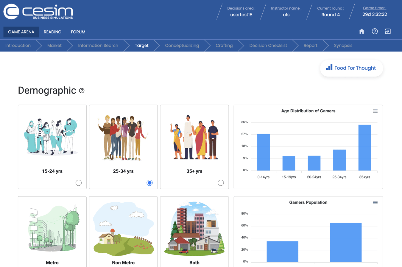 Cesim Simulations Key Features | Manage Simulation Courses
